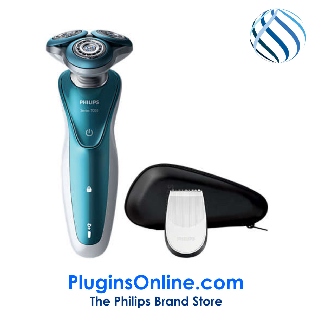 PHILIPS S7370/12 Shaver Series 7000 Wet And Dry Electric Shaver ...